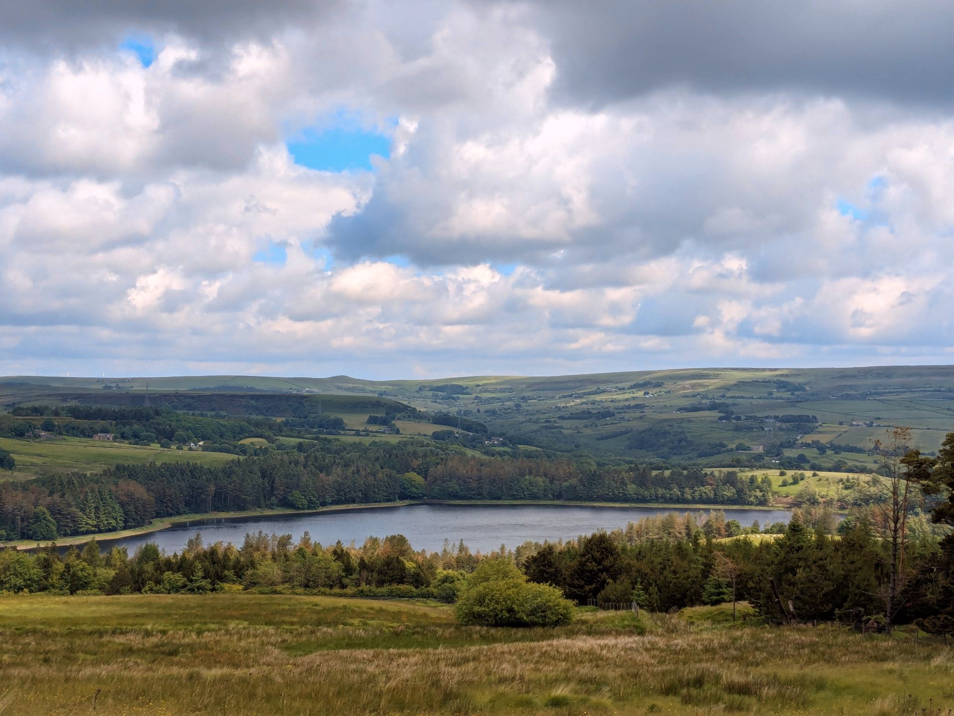 On the Witton Weavers Way, Turton & Entwistle and Wayoh reservoirs ...